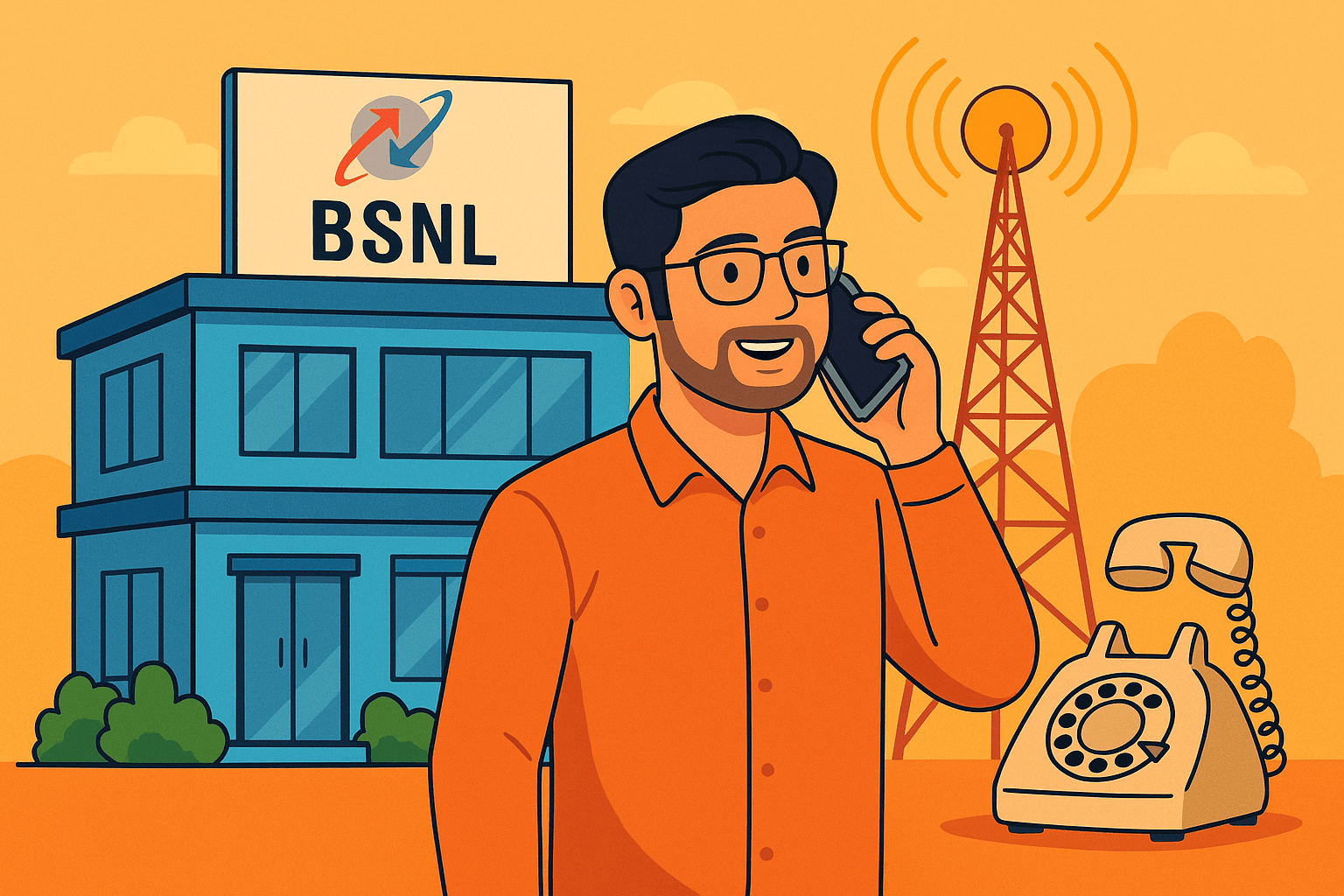 BSNL : The Journey of India's State-owned Telecom Giant - GeeksGrow Blog